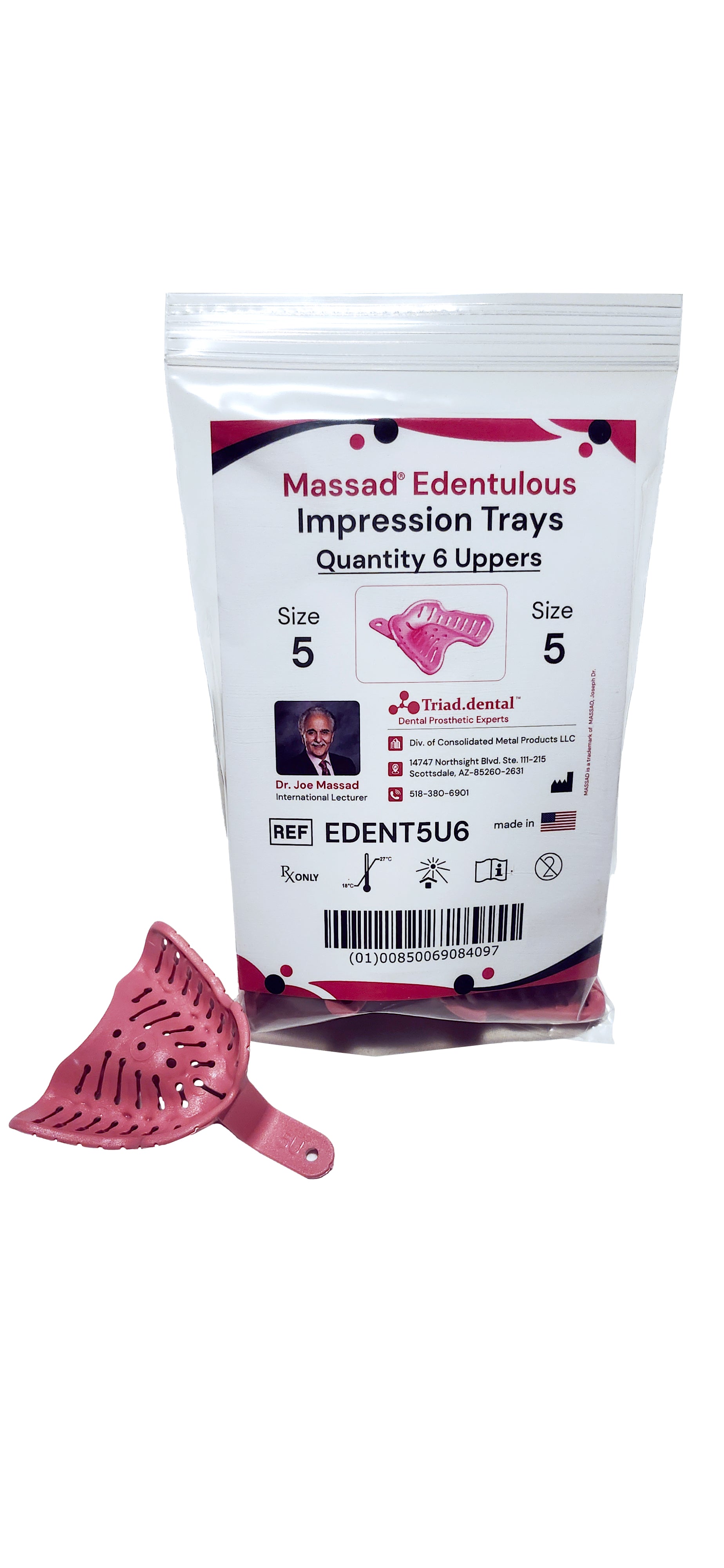Massad Impression Trays – Consolidated Metal Products
