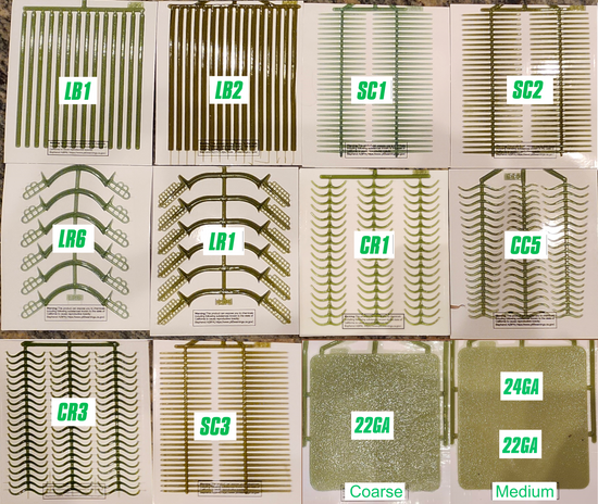 Plastic RPD Patterns (box of 8) – Consolidated Metal Products