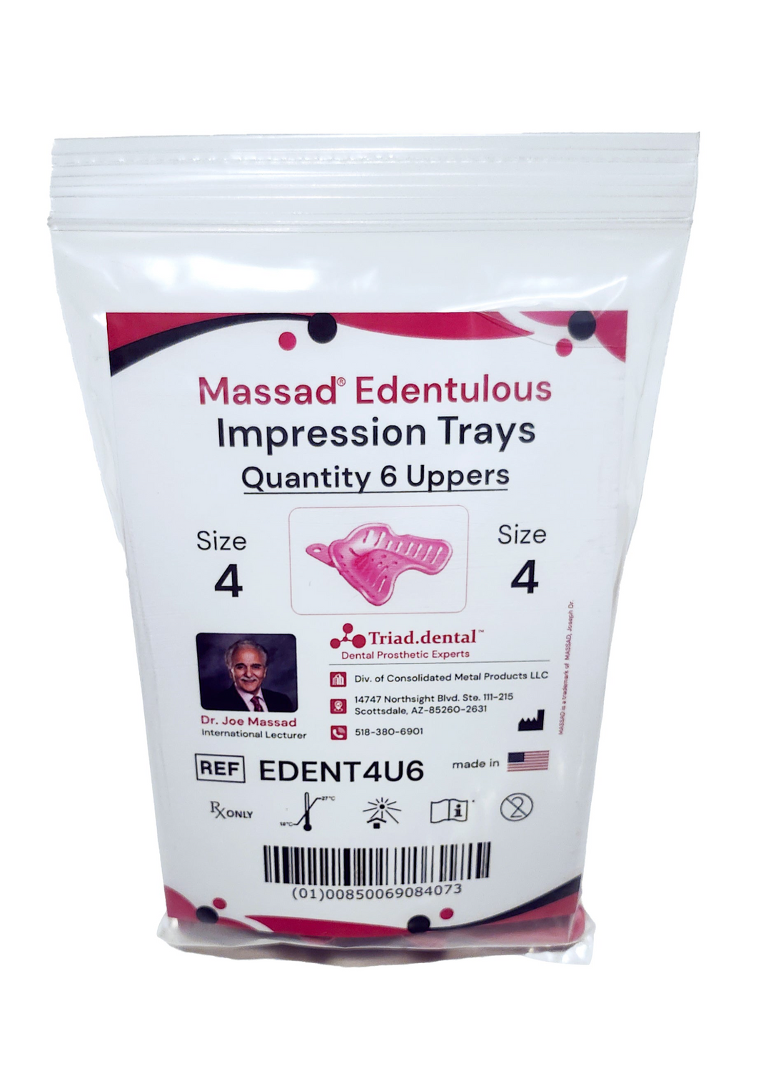 Massad Impression Trays – Consolidated Metal Products